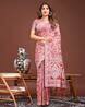 Buy Peach Sarees for Women by GRIVA DESIGNER Online | Ajio.com