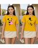 Buy Yellow Tshirts for Women by kintu parantu Online | Ajio.com