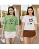Buy Green Tshirts for Women by kintu parantu Online | Ajio.com