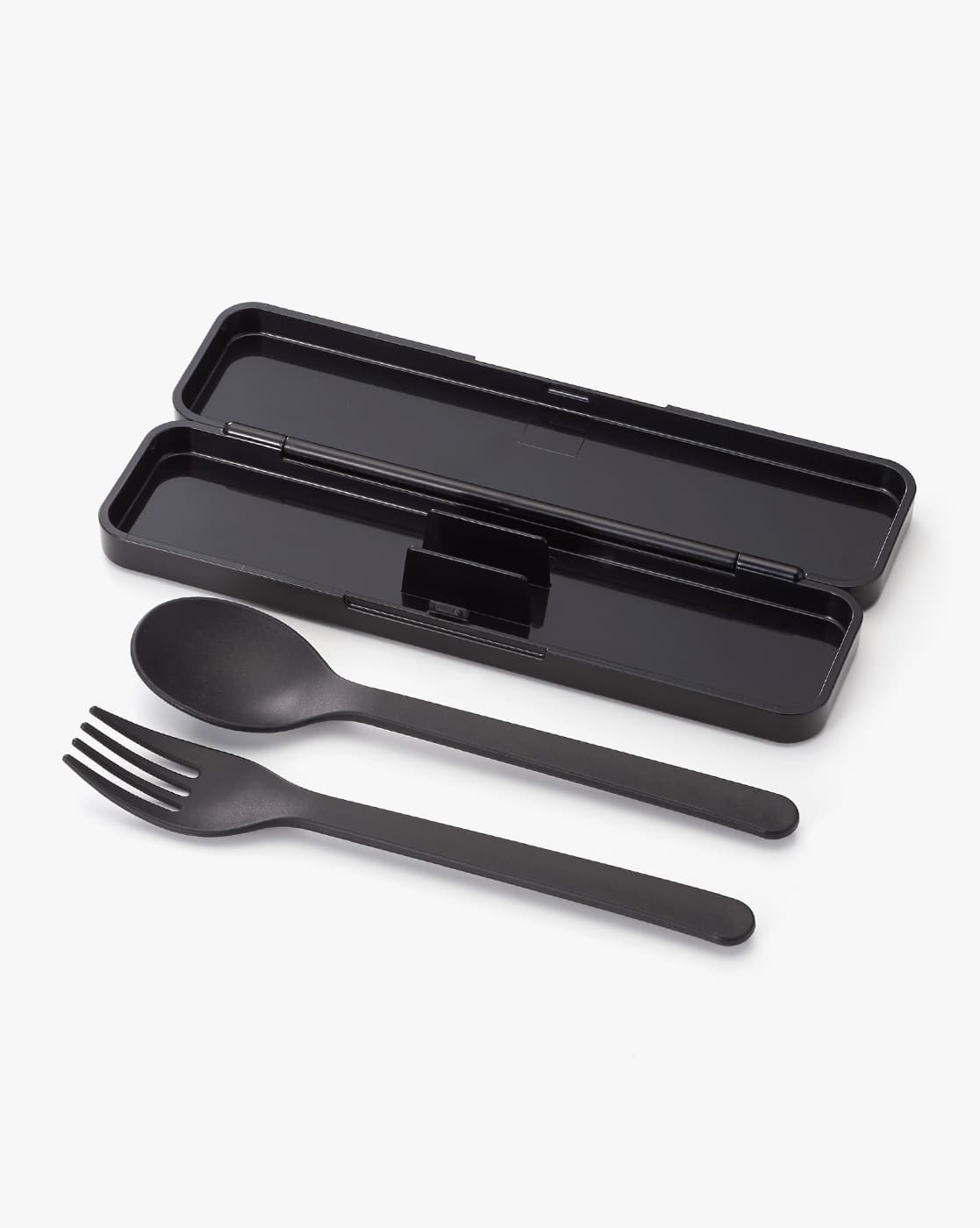Fork And Spoon Black