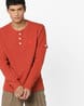 Buy Rust Red Sweatshirt & Hoodies for Men by AJIO Online | Ajio.com