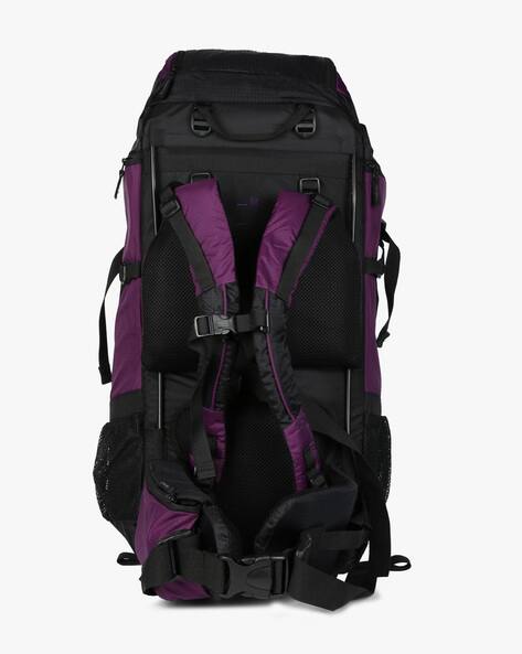Buy Purple Wildcraft Colourblock Travel Backpack | AJIO