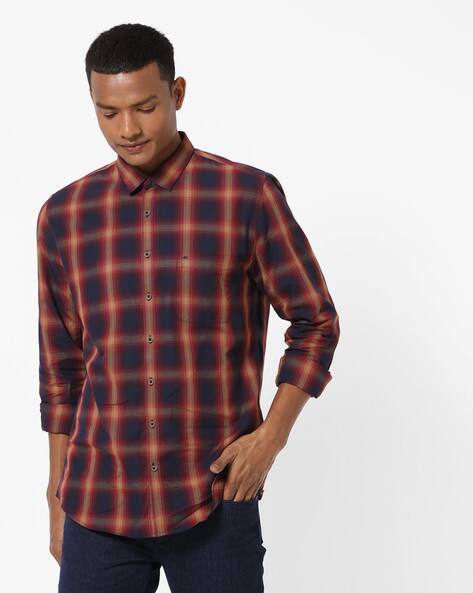 Peter England Shirts Check
