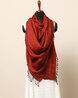 Buy Rust Red Shawls & Wraps for Women by Indie Picks Online | Ajio.com