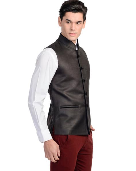 Buy Black WINTAGE Blazer with Insert Pockets | AJIO