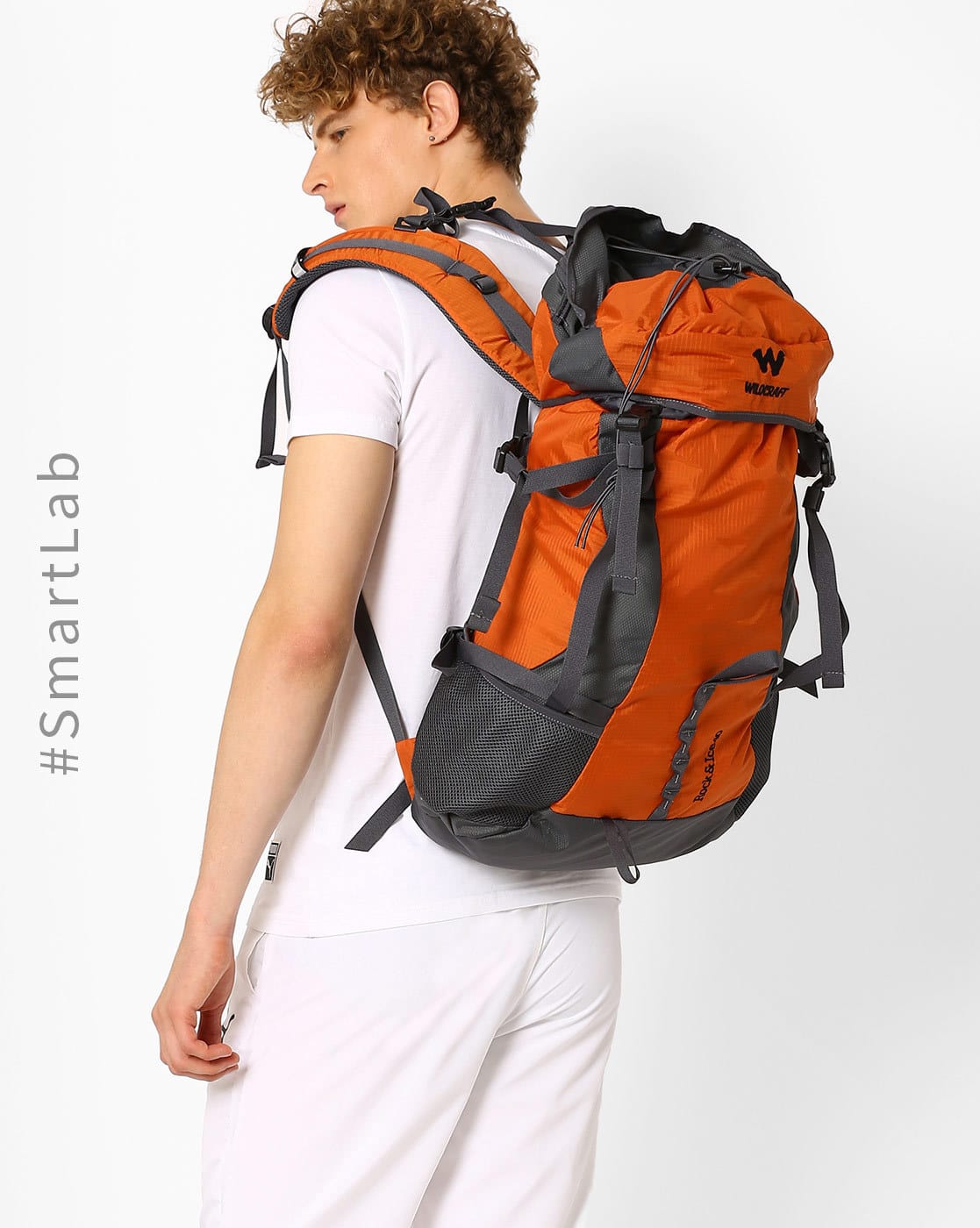 Buy Orange Wildcraft Rock & Ice 2 Rucksack | AJIO