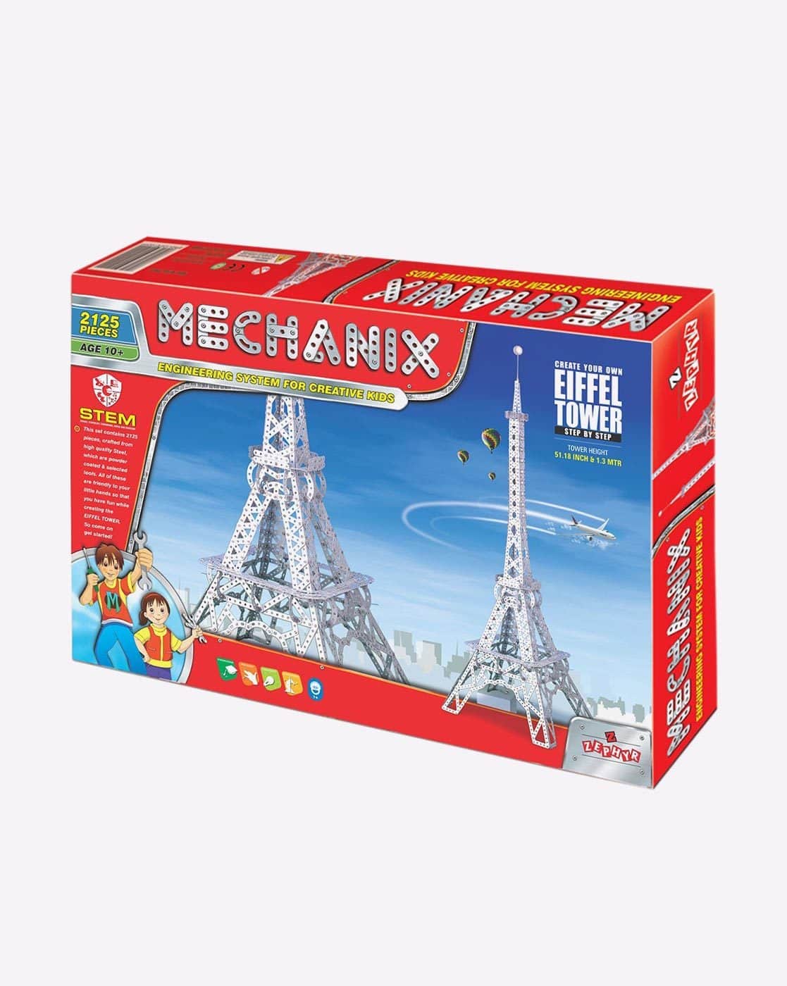 Mechanix Eiffel Tower Build An Epic Eiffel Tower: A STEM Adventure For ...