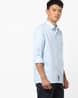 Buy Light Blue Shirts for Men by JOHN PLAYERS Online | Ajio.com
