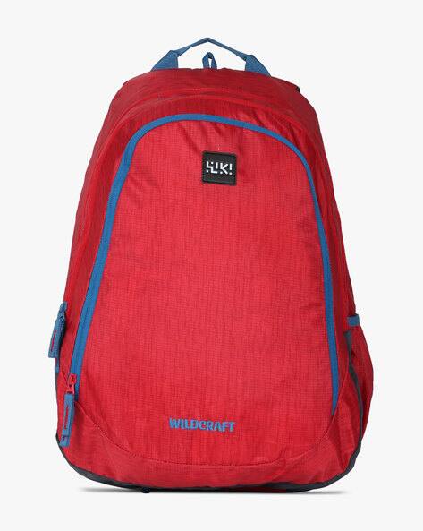Buy Red Wildcraft Backpack with Adjustable Shoulder Straps | AJIO