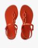 Buy Orange Flat Sandals for Women by Zaxy Online | Ajio.com