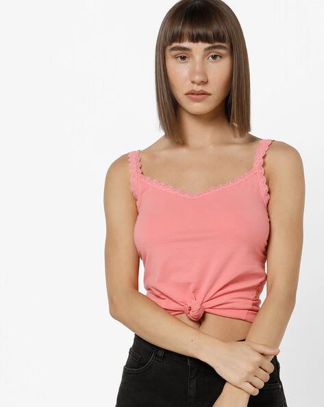 Buy Pink Camisoles Slips for Women by Marks Spencer Online Ajio