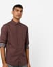 Buy Brown Shirts for Men by AJIO Online | Ajio.com