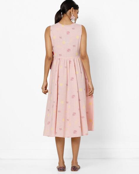 Ice Cream Cone Chiffon Midi Dress ModCloth Gwynnie Bee