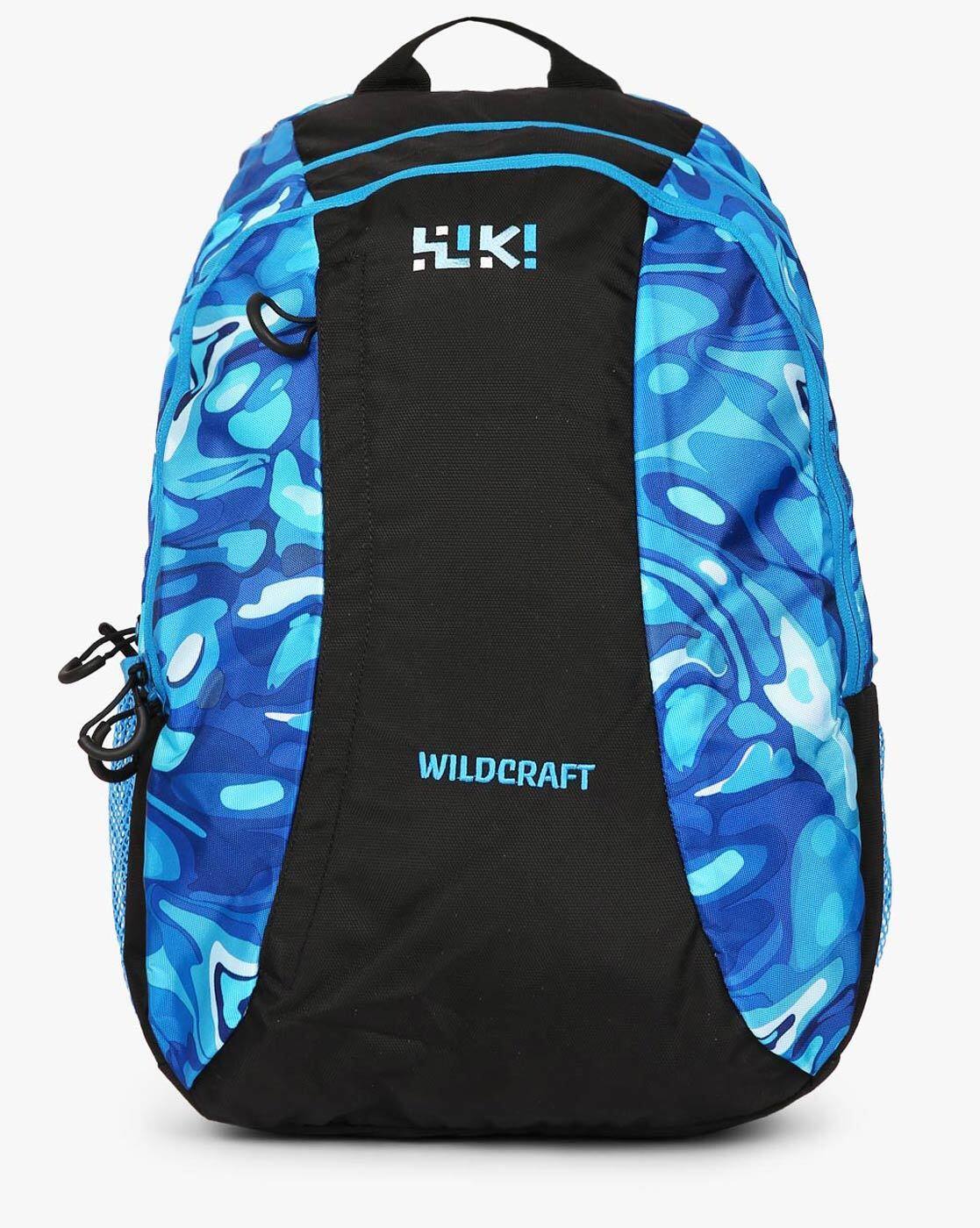 Buy Blue Wildcraft Wiki Loco Printed Travel Backpack | AJIO