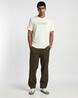 Buy olive green Track Pants for Men by Altheory Sport by AZORTE Online ...