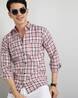Buy Peach Shirts for Men by WUXI Online | Ajio.com
