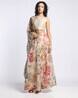 Buy Beige Fusion Wear Sets for Women by Svrnaa by AZORTE Online | Ajio.com