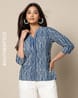 Buy Indigo Shirts, Tops & Tunic for Women by Indie Picks Online | Ajio.com