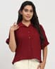 Buy Maroon Tops for Women by Trendrush Online | Ajio.com