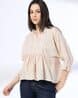 Buy Beige Tops for Women by DNMX Online | Ajio.com