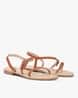 Buy Tan Flat Sandals for Women by YOUSTA Online | Ajio.com