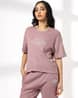Buy Mauve Tops for Women by Teamspirit Online | Ajio.com