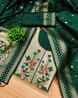 Buy Green Dress Material for Women by GRIVA DESIGNER Online | Ajio.com
