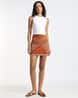 Buy Rust Skirts for Women by Outryt by AZORTE Online | Ajio.com